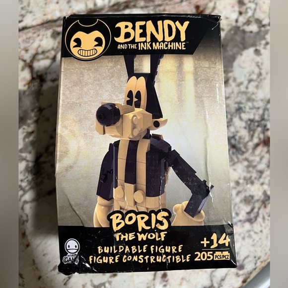 Toys | New Bendy And The Ink Machine Boris The Wolf Buildable Figure 25 ...